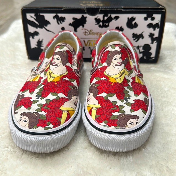 Vans | Shoes | Vans X Disney Classic Slipon Belle | Poshmark